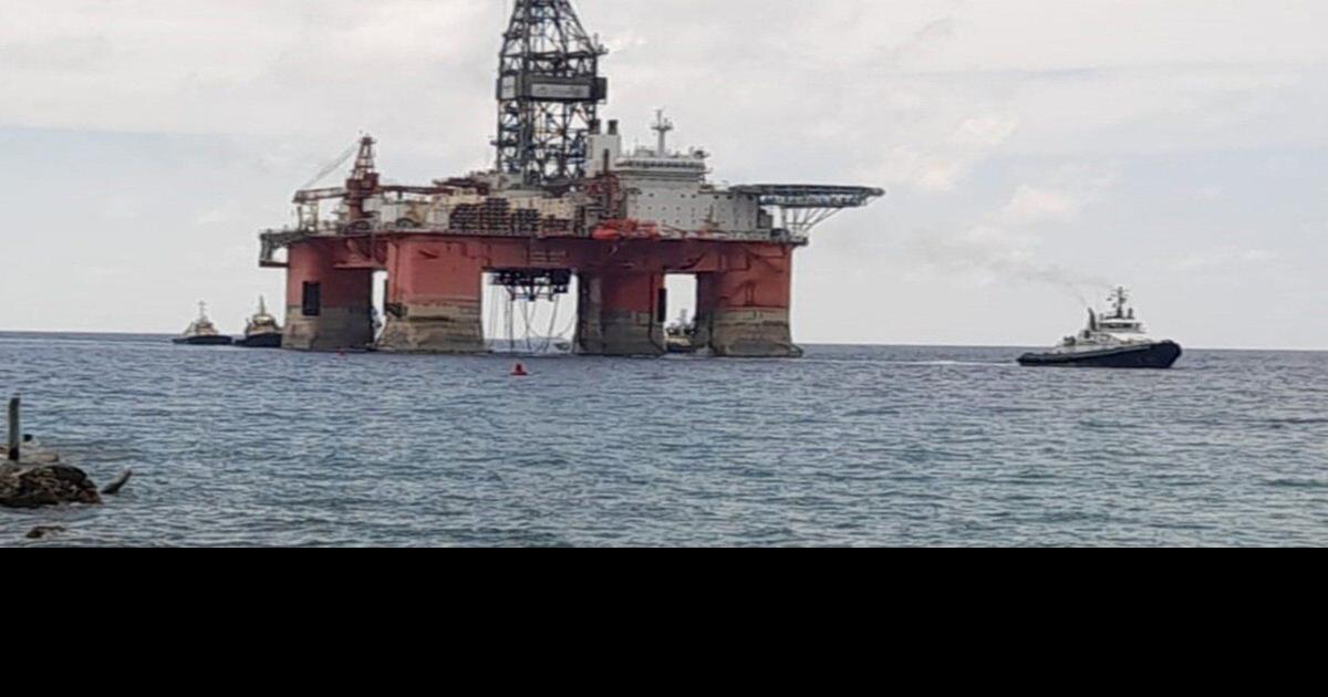 Mystery ‘oil rig’ slips in GB Harbour | Grand Bahama ...