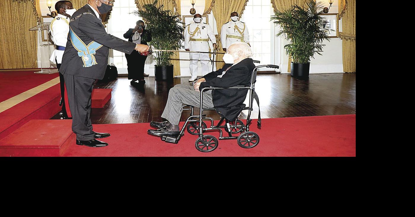 Godfrey Kenneth Kelly knighted at Government House | News ...