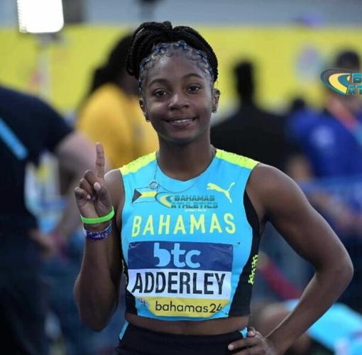 Adderley makes history as youngest Bahamian Olympian | Grand Bahama ...