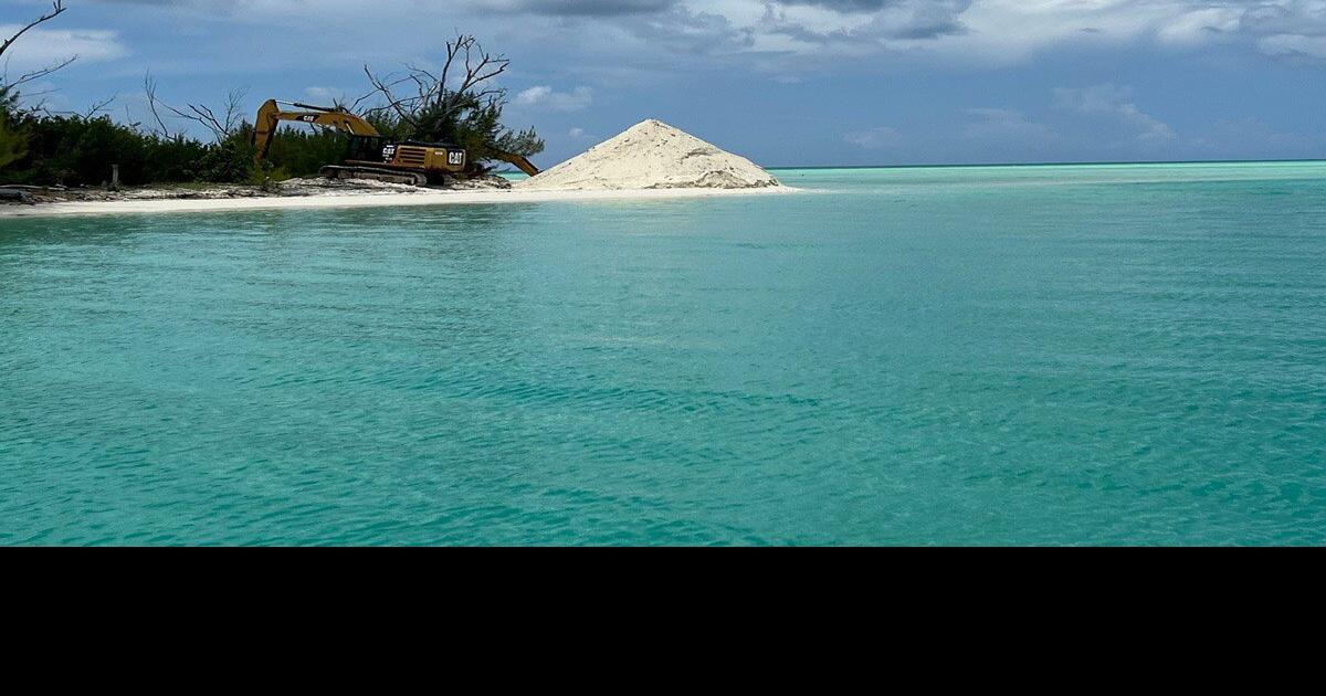 Sweetings Cay dredging project underway | Grand Bahama ...