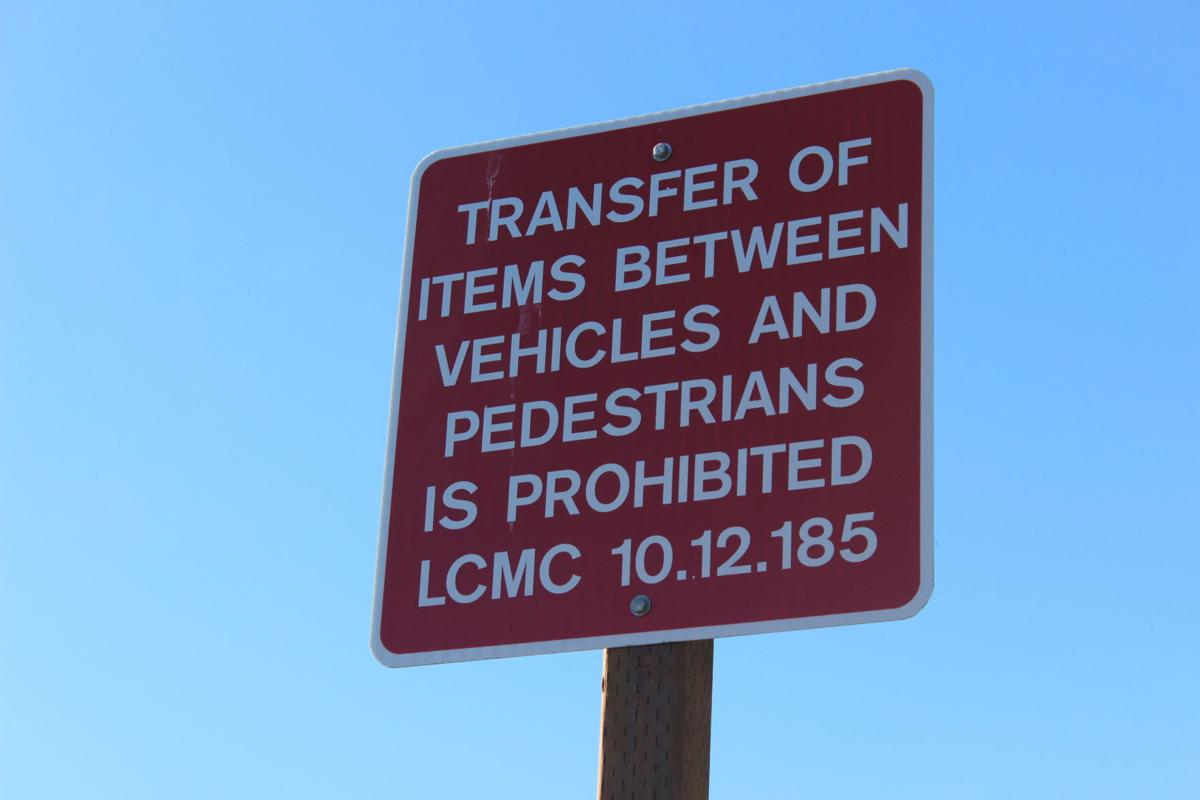 MOST VIEWED / DON'T PASS THE BUCK: Signs prohibit transfer of items ...