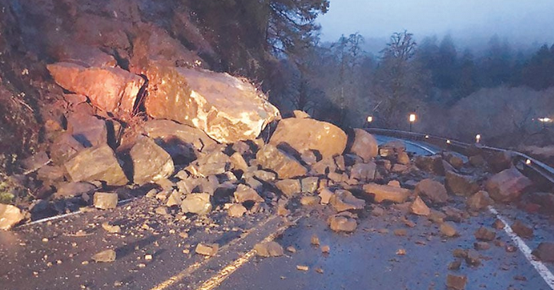 Drivers, property owners urged to be alert for landslides, debris flows ...