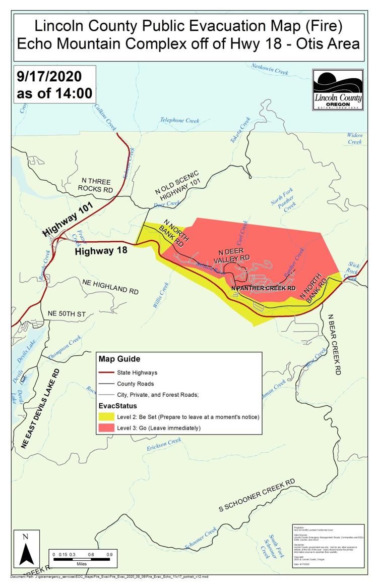 Echo Mountain Complex: Evacuation Levels for 50th and Highland ...