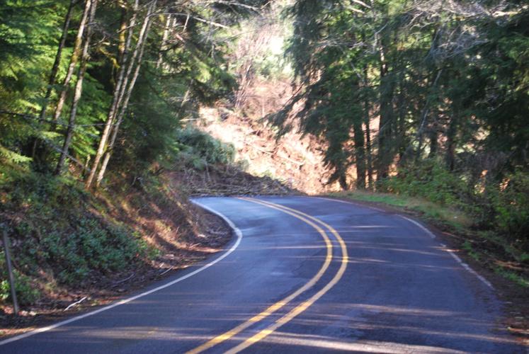 Photos - Landslide: Highway 229 between Kernville and Siletz | News ...