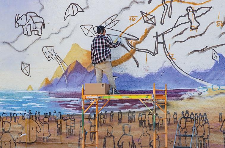 New mural celebrates Lincoln City’s iconic kite festival | News ...