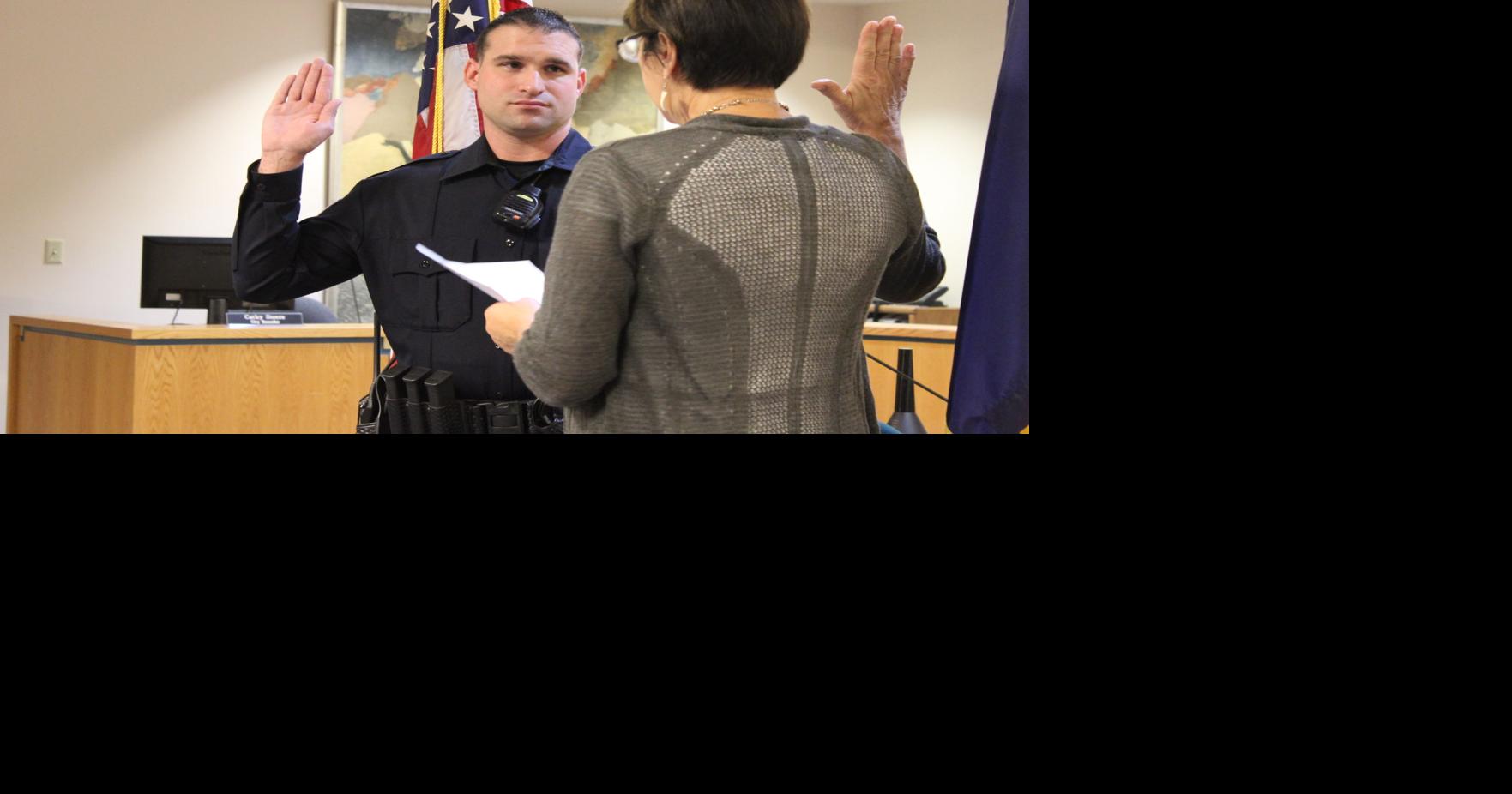 SWORN IN: New officer joins LCPD ranks | News | thenewsguard.com