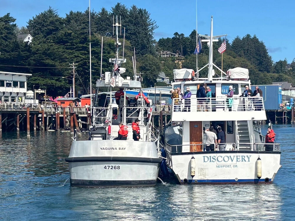 Coast Guard rescues 49 passengers from disabled whale watching vessel ...