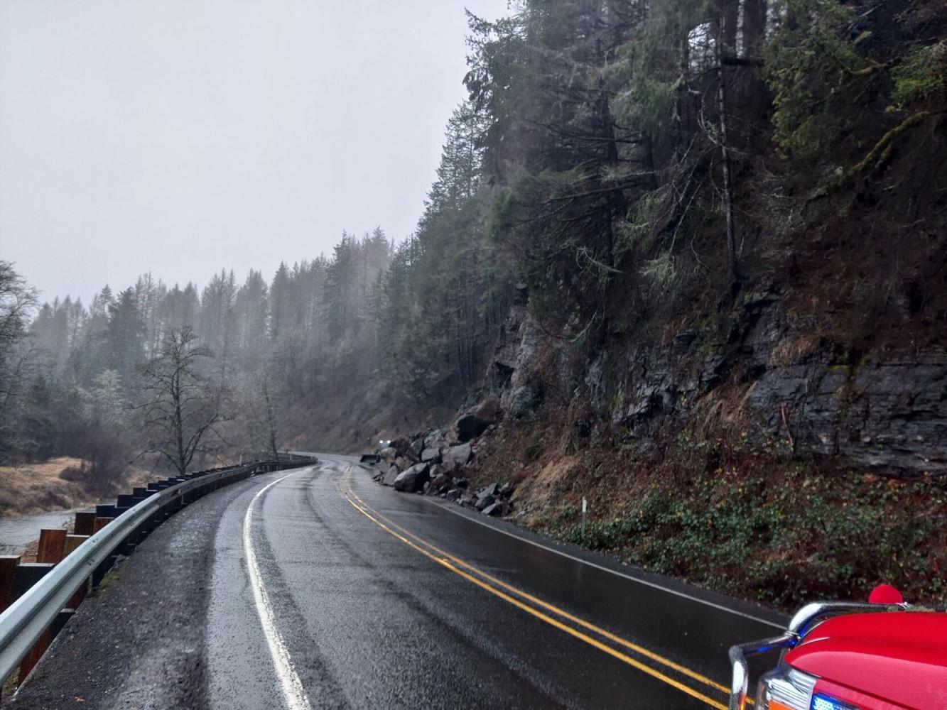 Photos - New Details / Landslide: Highway 18 reopened following event ...