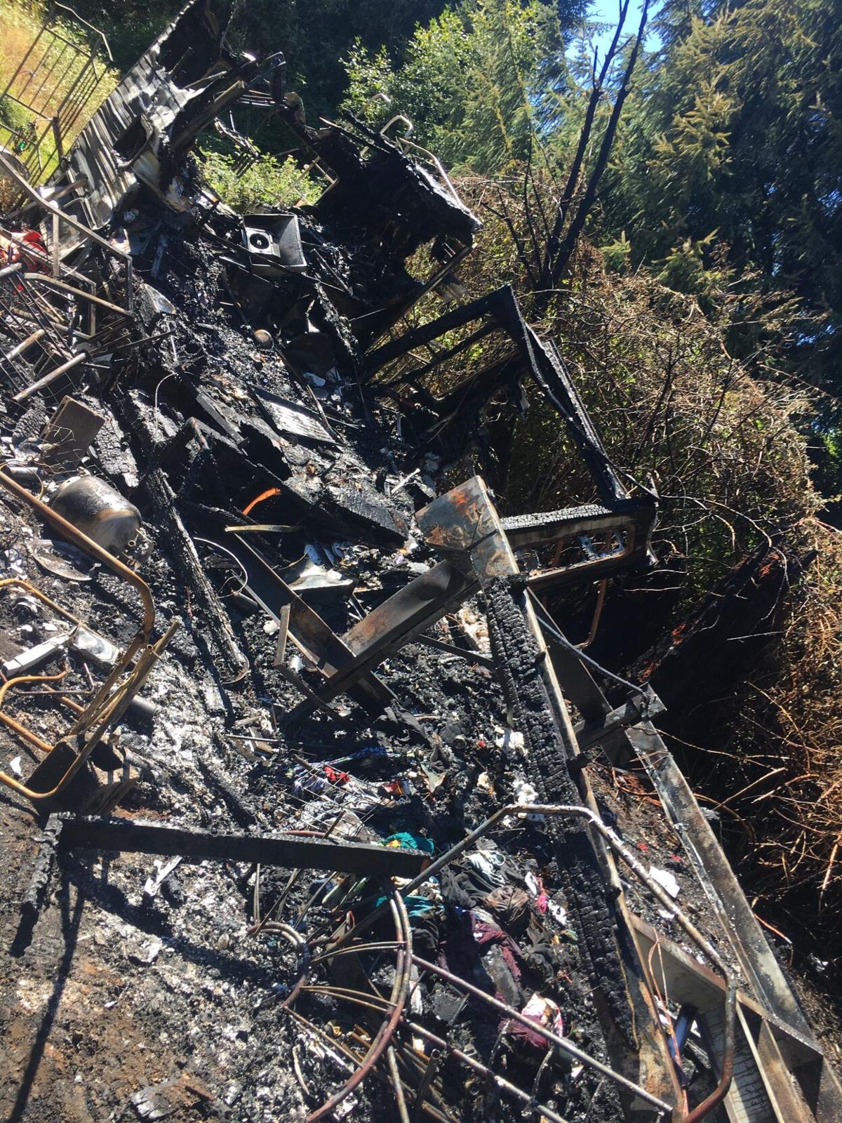 Otis fire destroys trailer, leaves victim displaced | News ...