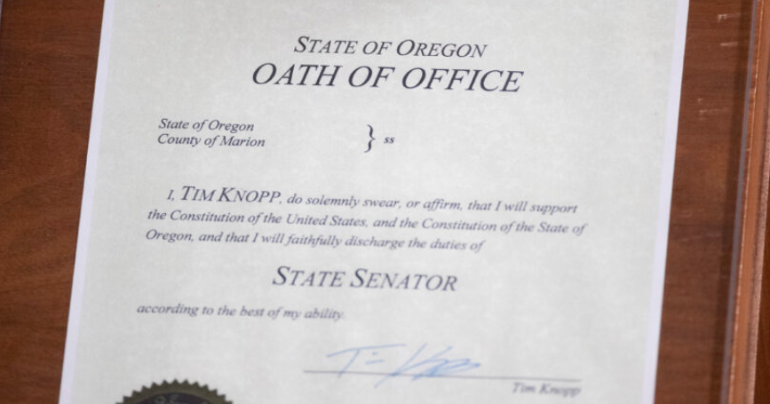 AWOL: Oregon Republican Senators' walkout | News | thenewsguard.com