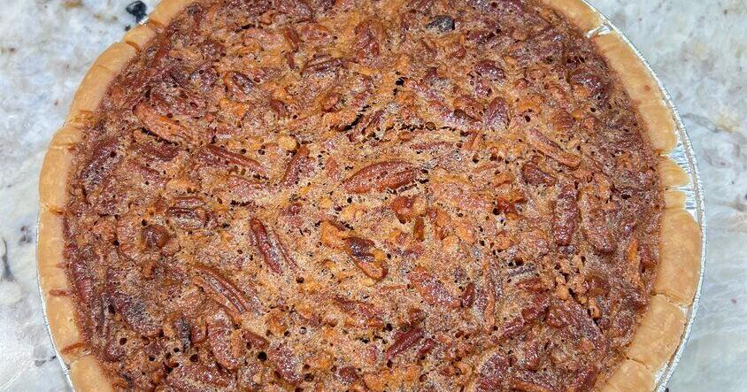Barbara Kuper's Pecan Pie | Paper Plate | The Paper