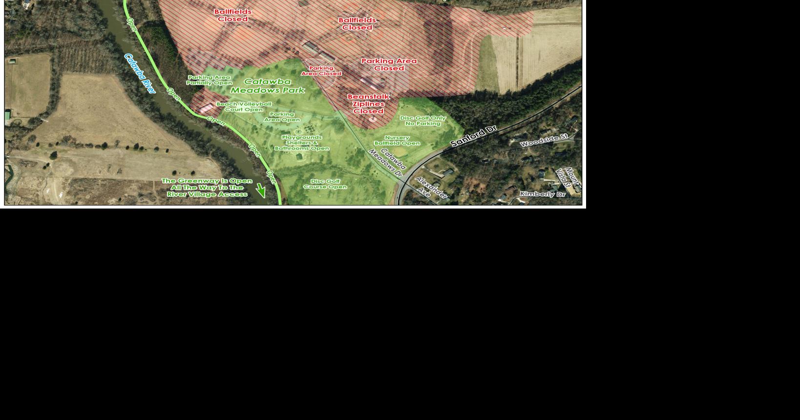 Greenway section and Catawba Meadows Park to reopen Monday | Morganton ...