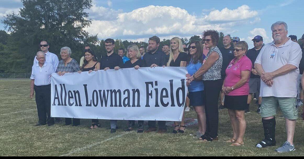 Lowman’s legacy lives on with naming of Heritage football field ...