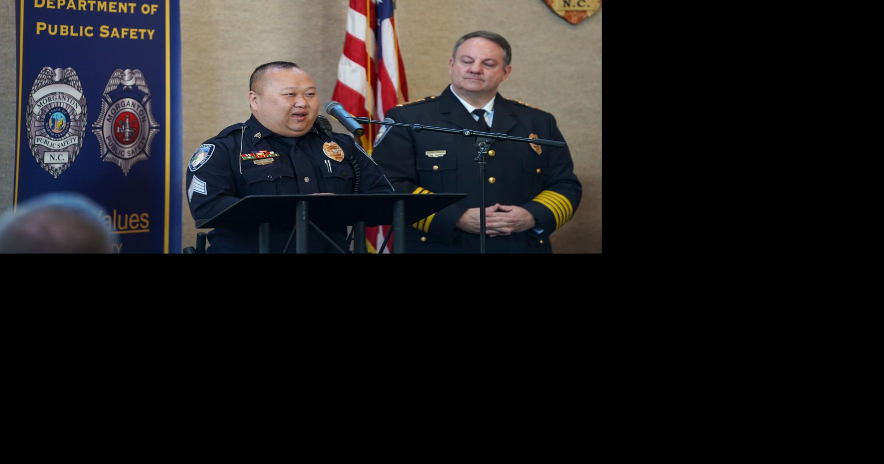 Morganton Public Safety promotes Lt. Palmer and Sgt. Vue | Morganton ...