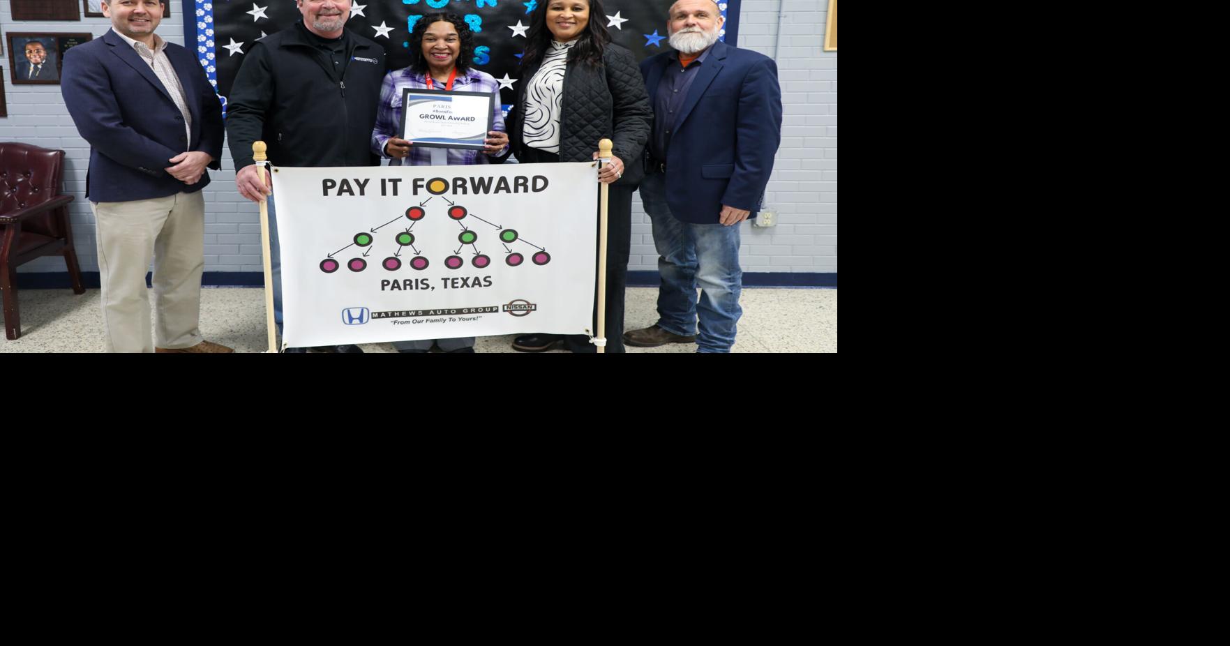PISD, Mathews Auto Group present GROWL Awards to teachers | News ...