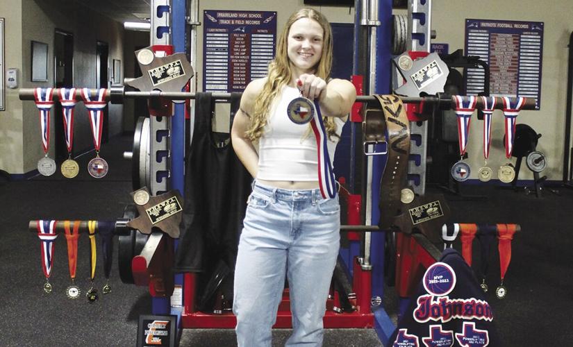 Prairiland’s Johnson finishes story with state powerlifting gold medal ...