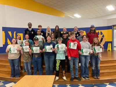 North Lamar FFA celebrates 16 students receiving Greenhand FFA Degree ...
