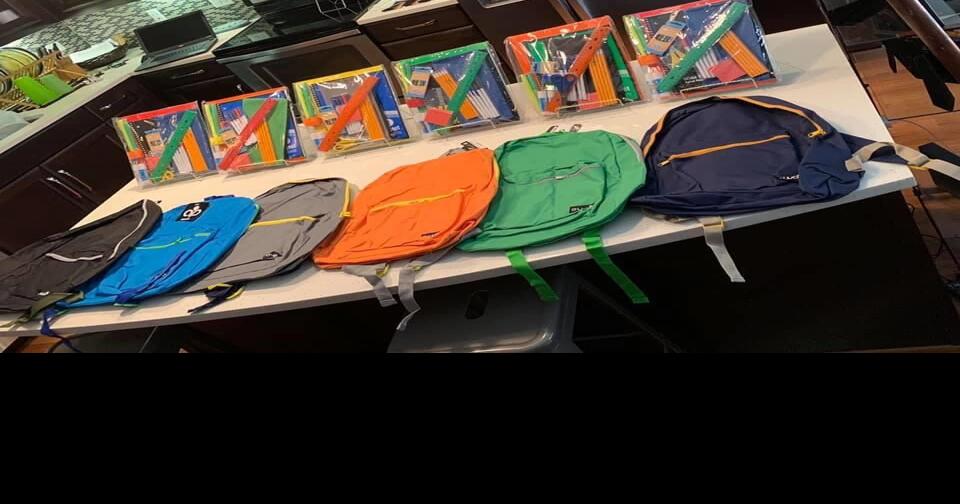 Band director, Paris native gives away backpacks to children in need ...
