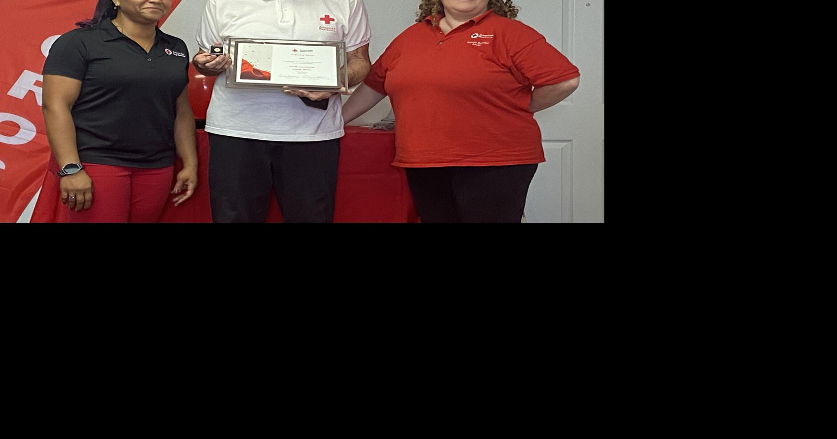 Man honored for 50 years at American Red Cross | News | theparisnews.com