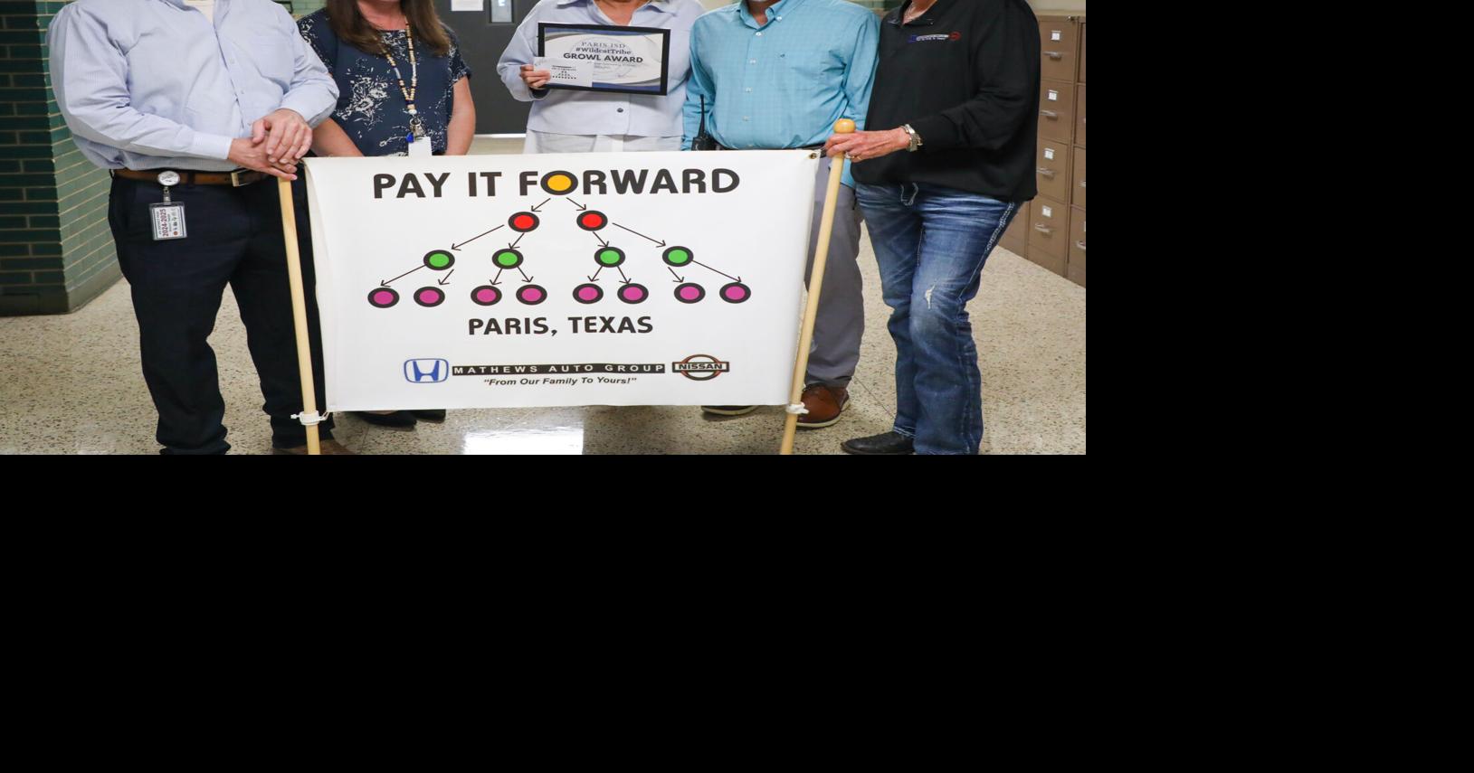 Mathews Auto Group recognizes NL teachers | News | theparisnews.com