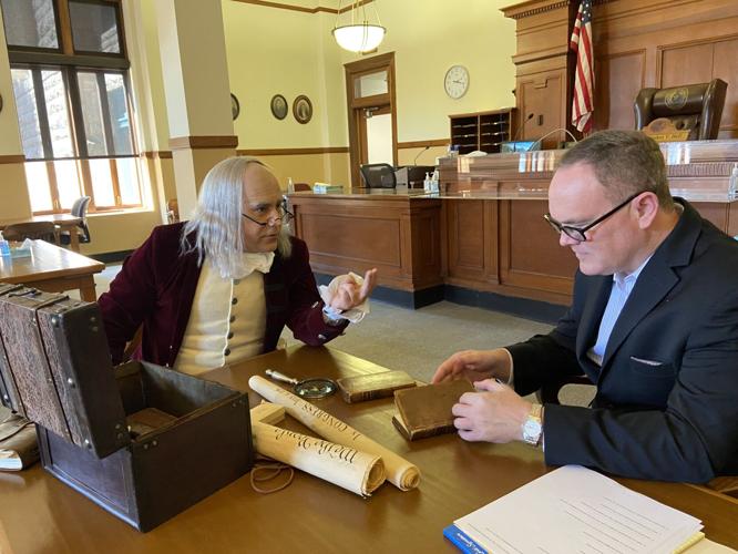 Franklin reenactor visits Lamar County | News | theparisnews.com