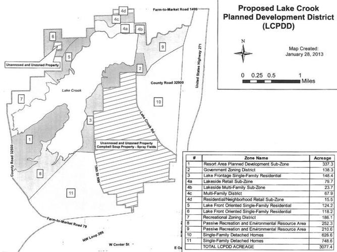 Lake Crook plans gain ground | News | theparisnews.com