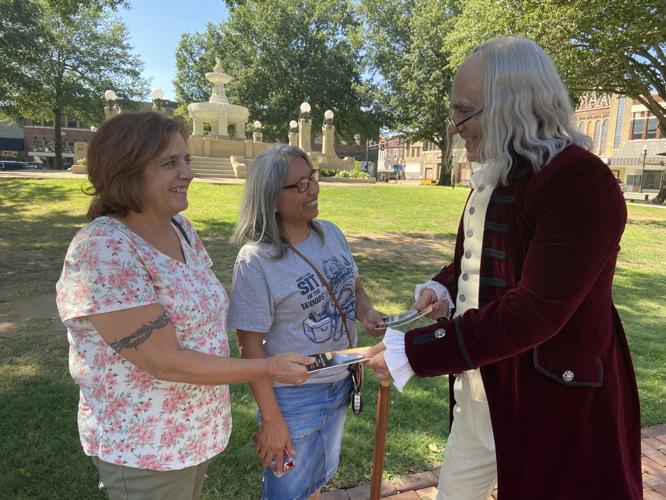 Franklin reenactor visits Lamar County | News | theparisnews.com