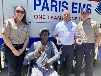Paris EMS personnel receive commendations for cardiac save | News ...