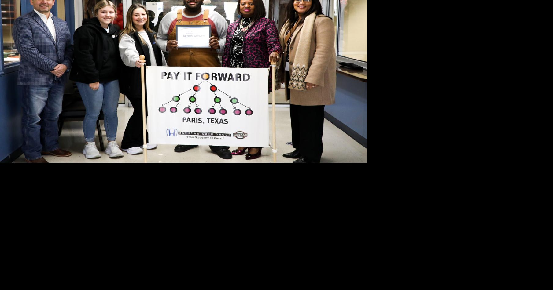 Paris ISD collaborates with Mathews Auto Group to present GROWL Awards ...