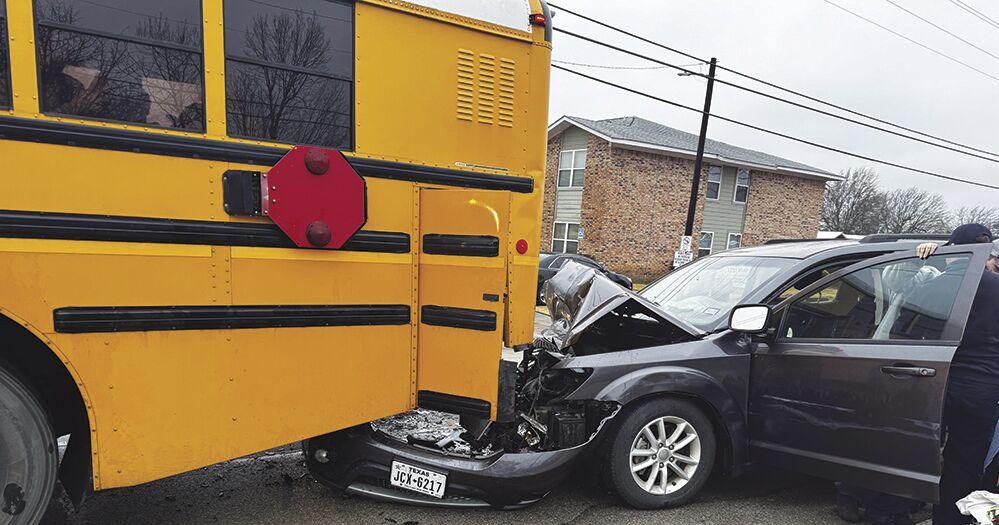 North Lamar school bus involved in two car collision | News ...