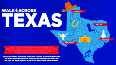 Walk Across Texas event now accepting sign-ups through March 8 | News ...
