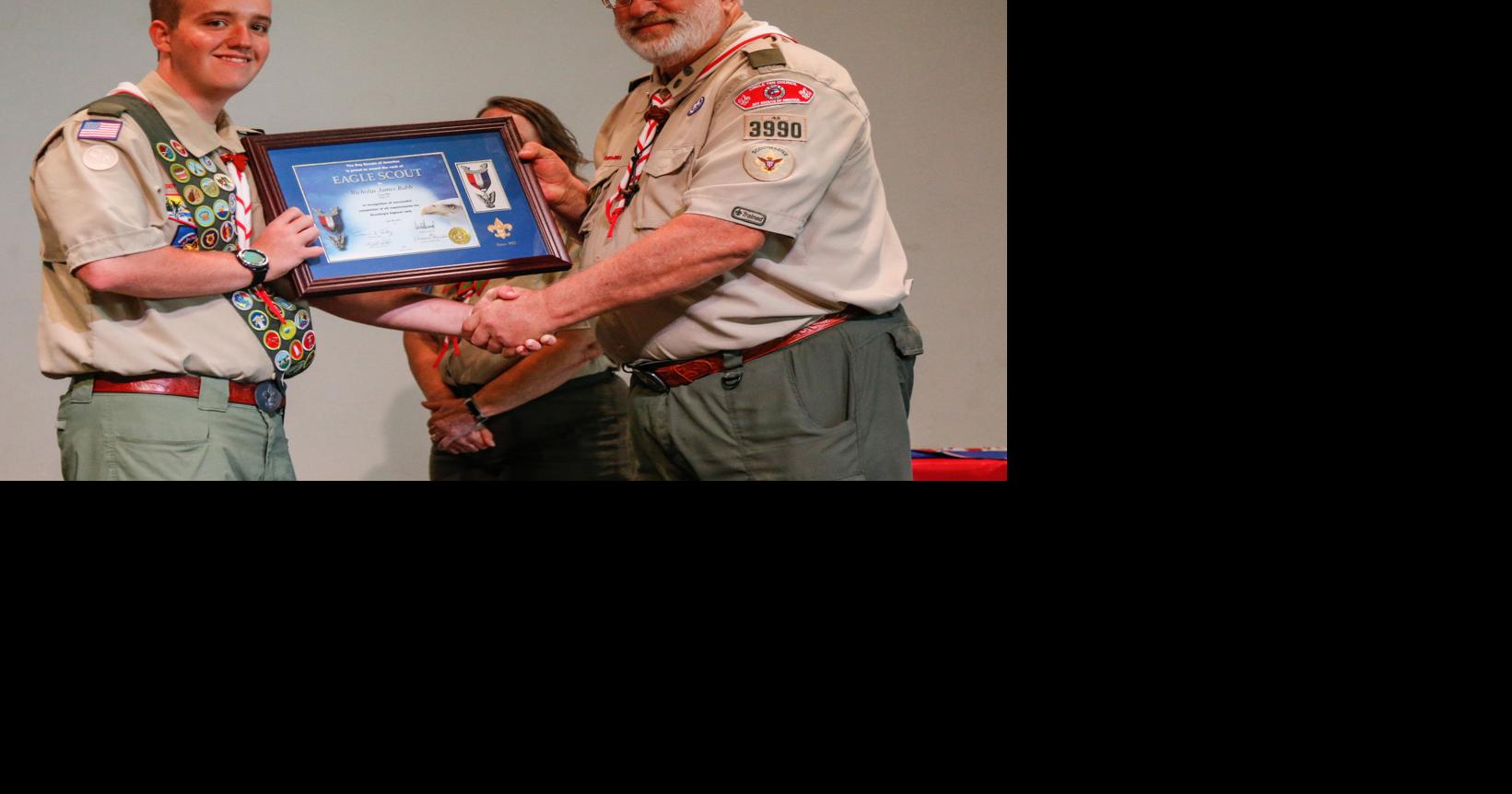 Tenderfoot no more: Nicholas Babb makes Eagle Scout | Free ...