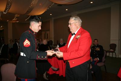 Marine Corps Ball honors oldest, youngest | News | theparisnews.com