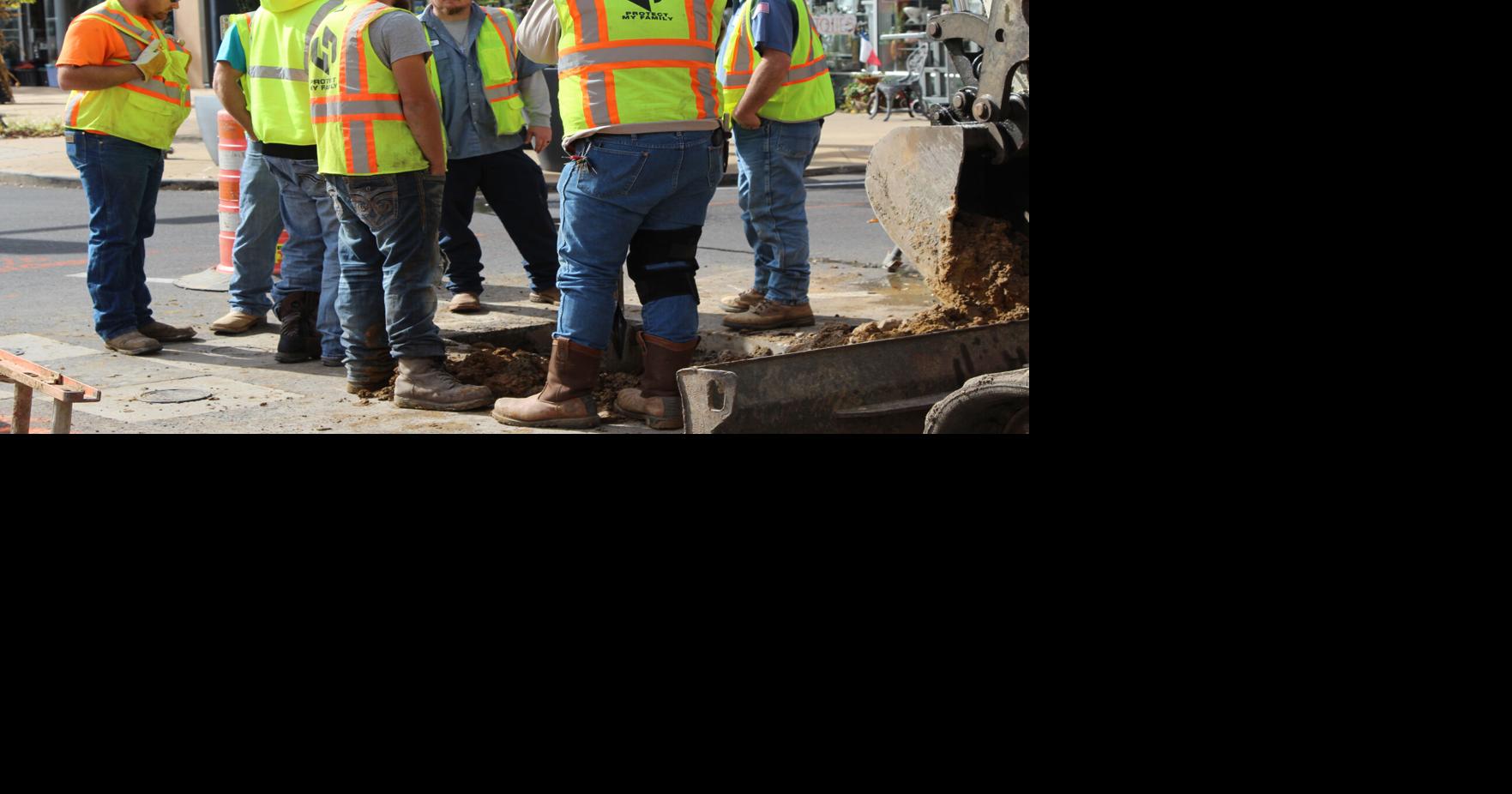 Sinkhole in downtown draws construction crew, second problem associated ...