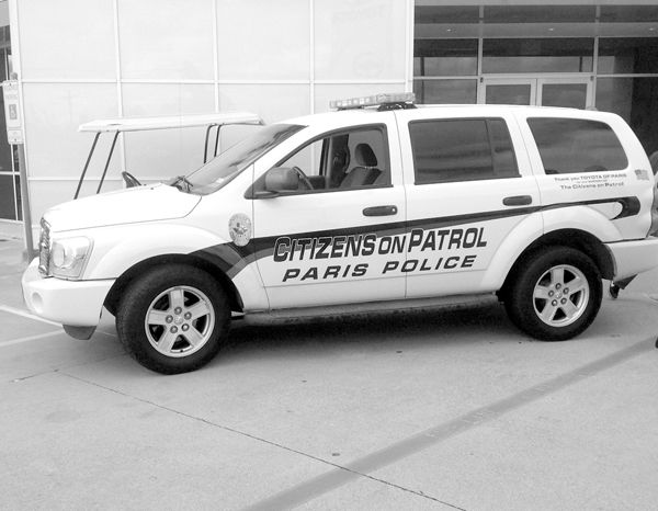 Citizens on Patrol receive new vehicle | Communities | theparisnews.com