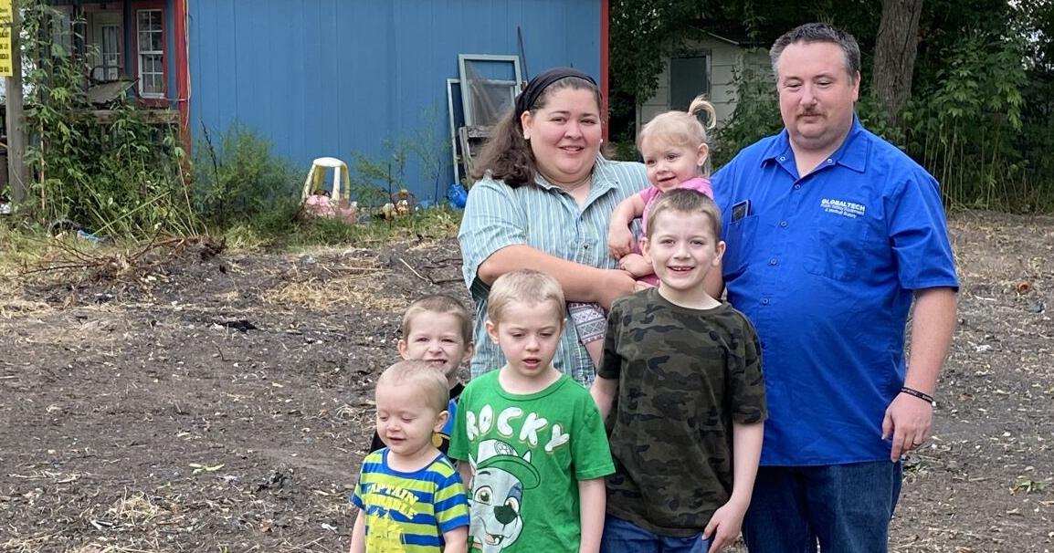 From out of the ashes: Moll family receives grant to rebuild home after ...