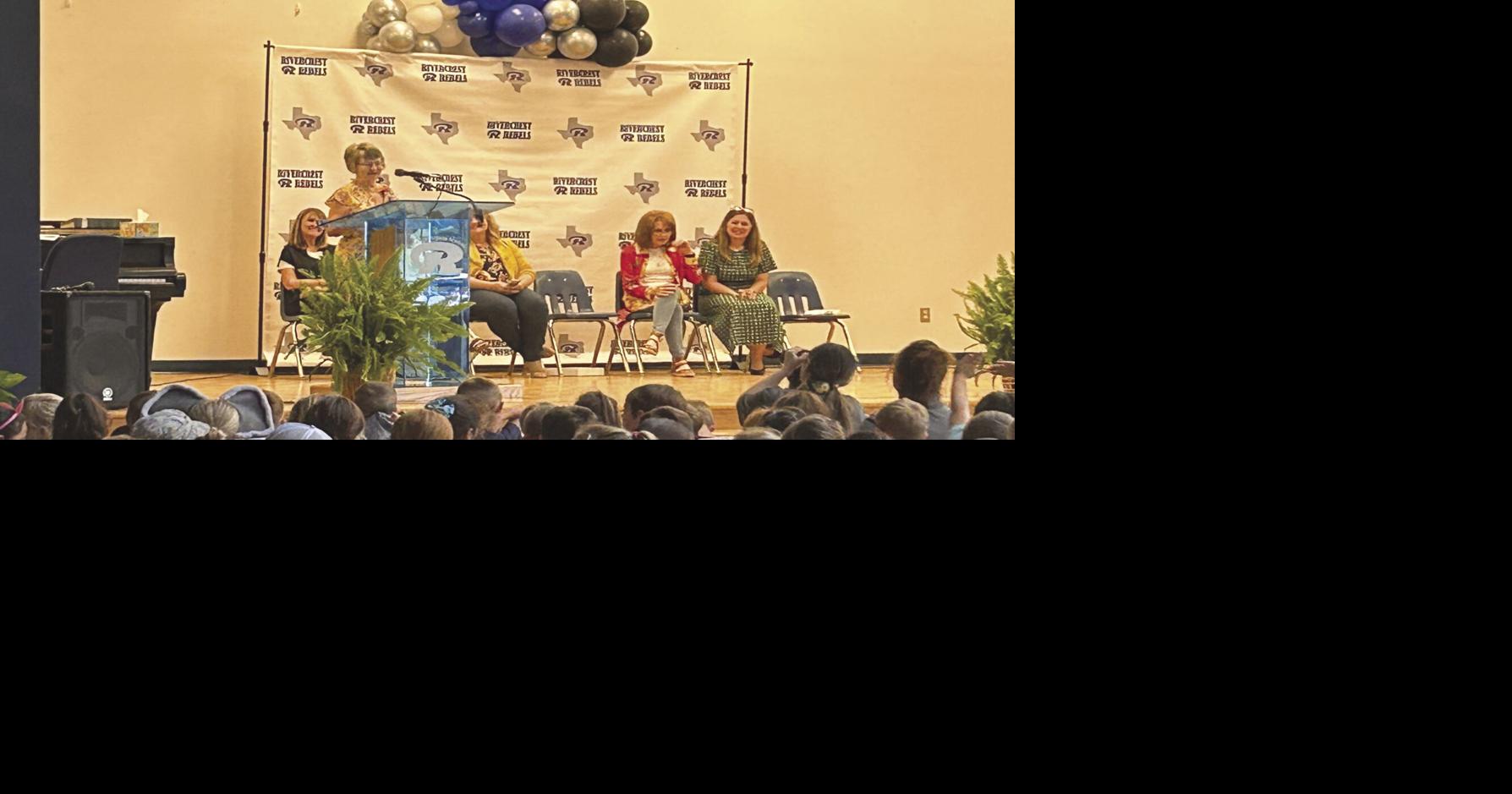 Rivercrest ISD dedicates library to retired librarian | News ...