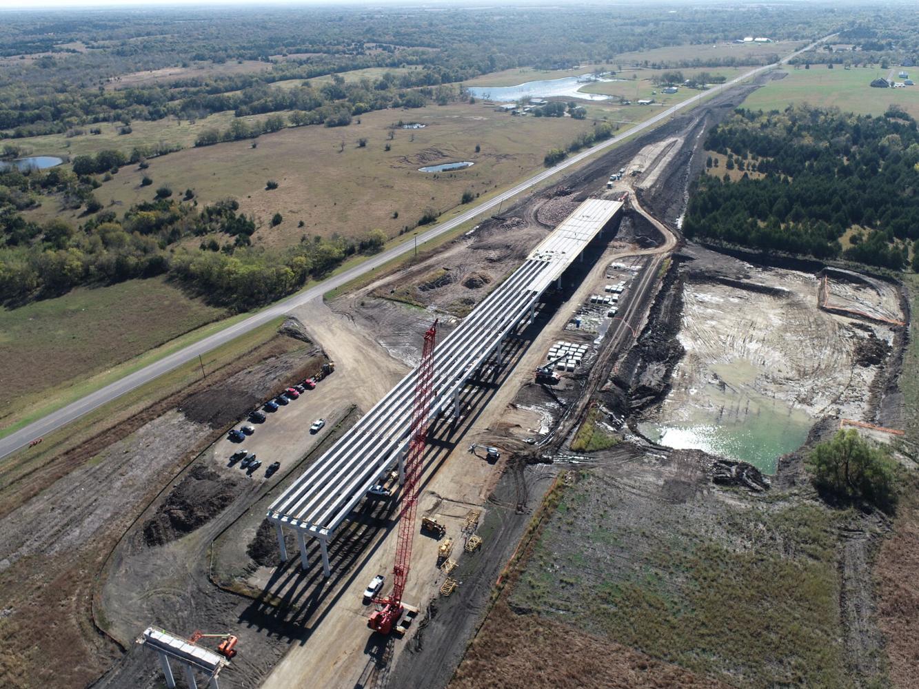 Lake Ralph Hall progress: Construction continues; land use plans ...