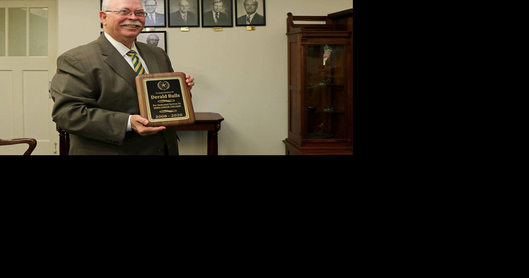 After many years, Derald Bulls waves goodbye to Paris Junior College ...