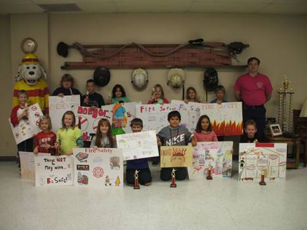 Winners of fire prevention poster contest announced | Education ...