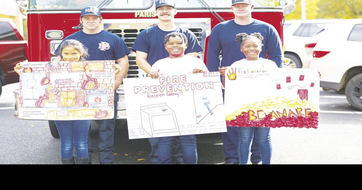 Paris ISD fourth-graders participate in Fire Prevention poster contest ...
