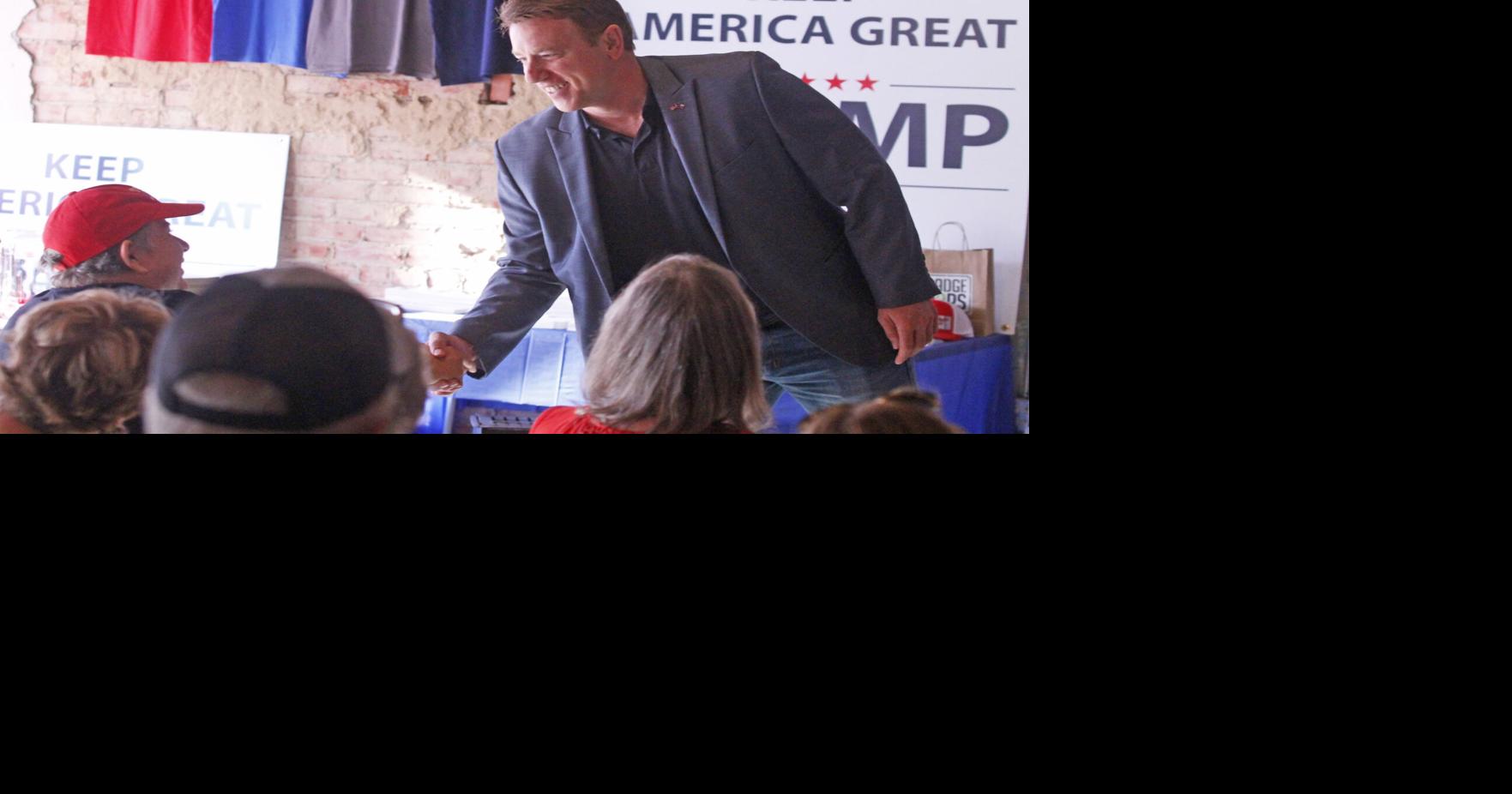 Senator Pat Fallon visits Paris, urges voting in general election ...