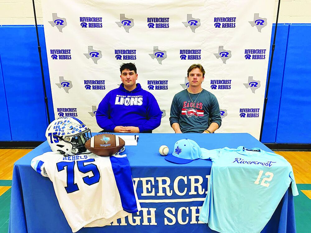 Rivercrest athletes Grider, Cheney sign to play college baseball and ...