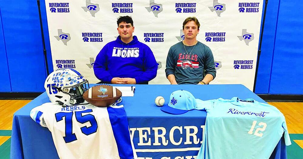 Rivercrest athletes Grider, Cheney sign to play college baseball and ...