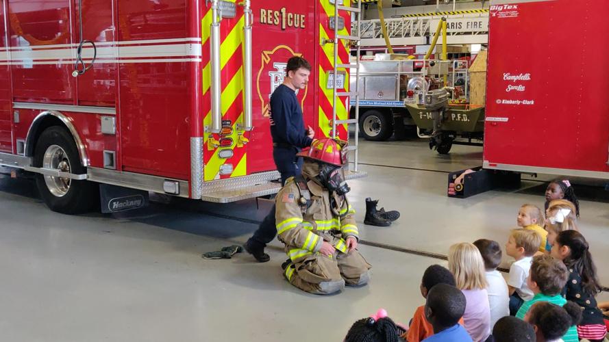 Aikin Elementary classes visits Station 1 during fire prevention month ...