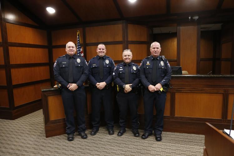 Growing Family: Six new cadets become Paris Police Department officers ...