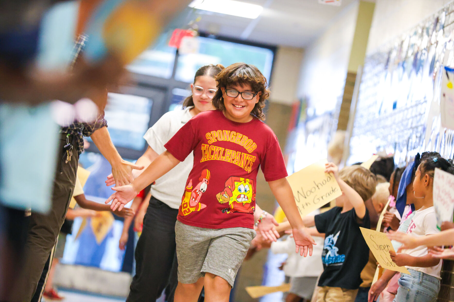 Justiss Elementary School celebrates first ever 4th Grade Legacy Walk ...