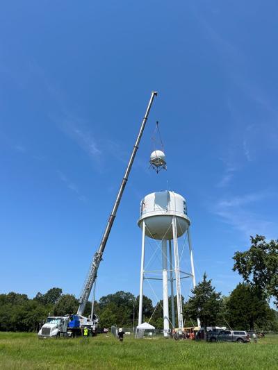 Weather radar installed on Reno water tower | News | theparisnews.com