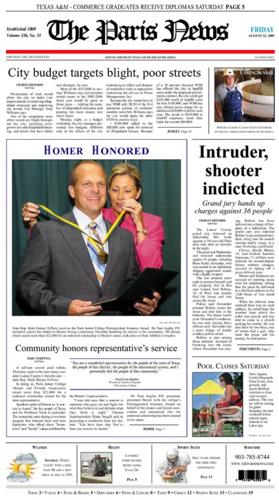 Front Image for Aug. 12, 2005 | | theparisnews.com