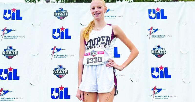 Cooper runner Kennedy Pine makes history at XC state race | Free ...
